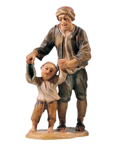 Krippenfiguren handgeschnitzt aus dem Grödnertal